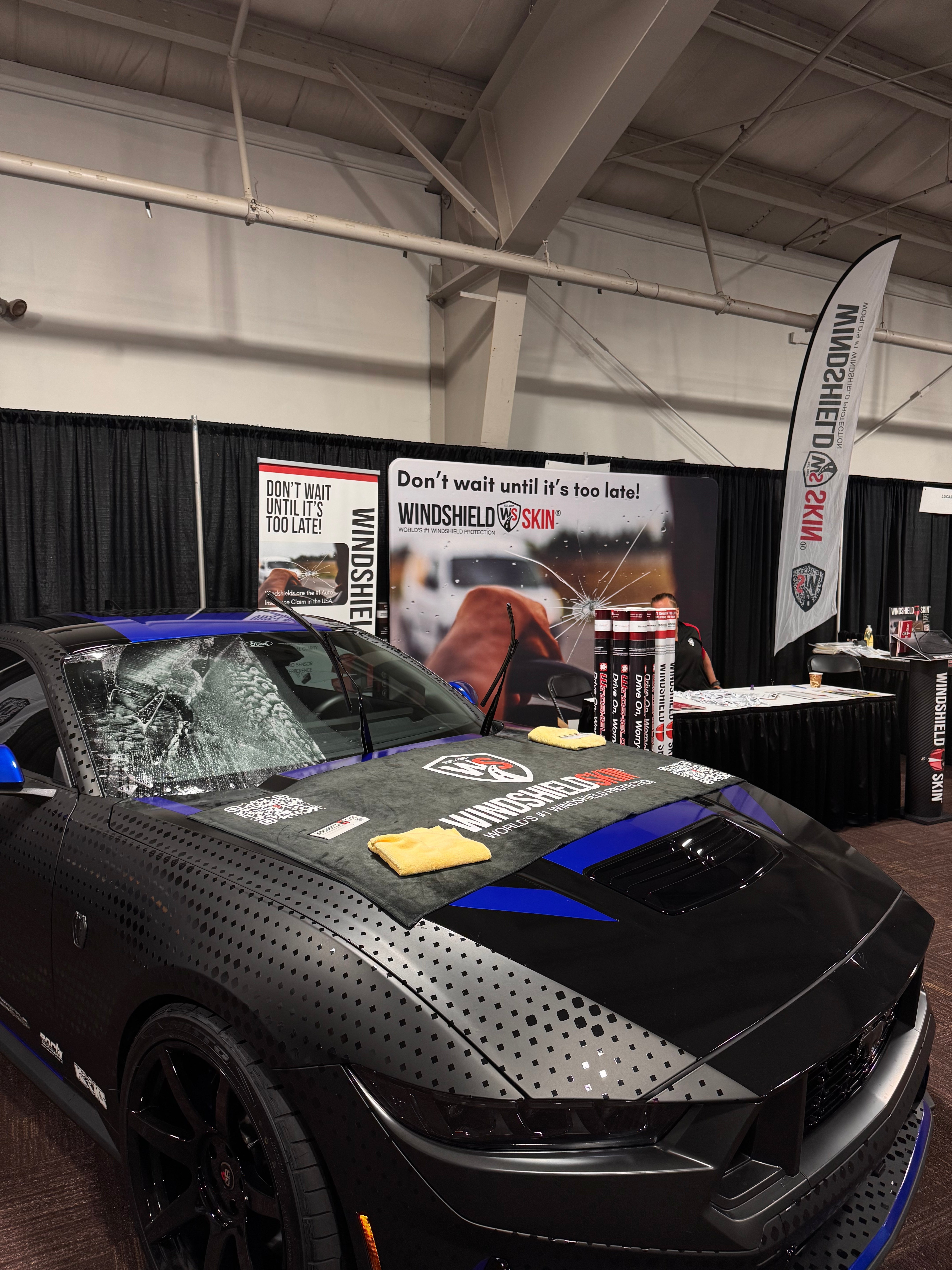 Windshield Skin at the Go Fast Winter Summit 2025