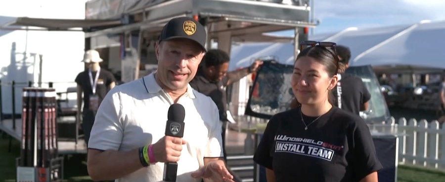 Windshield Skin® windshield protection film from rocks